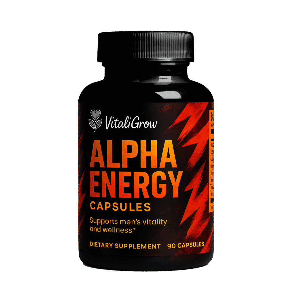 Alpha Energy - Natural Male Energy Supplement - Vitaligrow